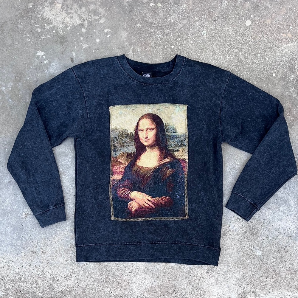 Mona Lisa Mona Lisa Leonardo Da Vinci Canvas Freshly … - Gem